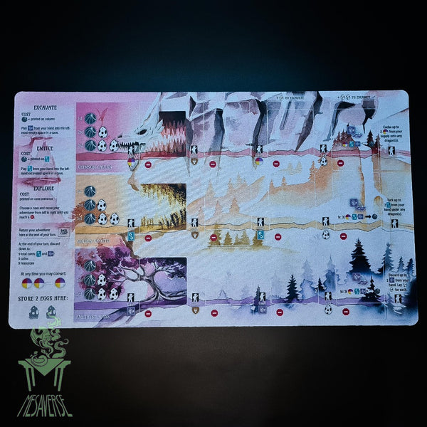Wyrmspan Natural Rubber Playmat – Mesaverse