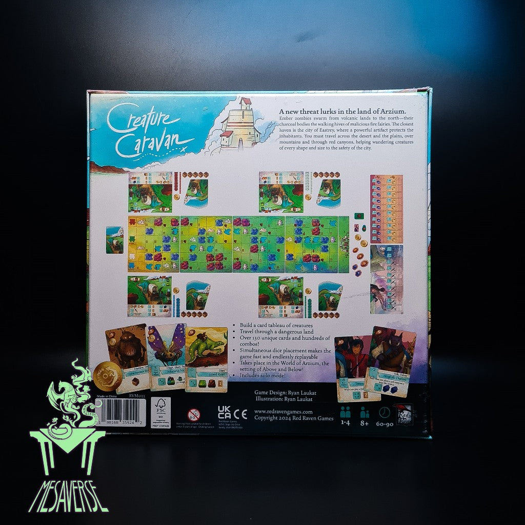 [Original] Creature Caravan Board Game – Mesaverse