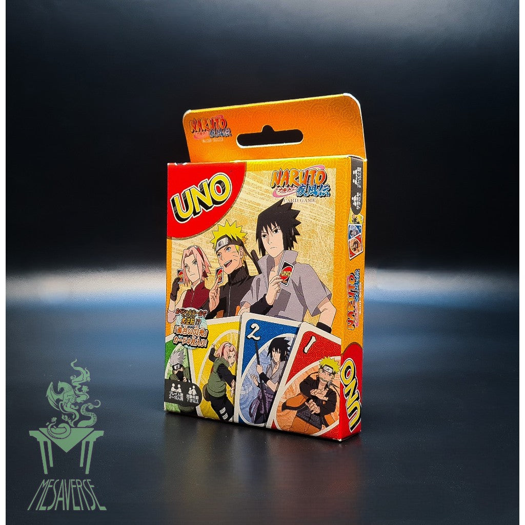 [Original] UNO: Naruto Shippuden Japanese Exclusive Board Game – Mesaverse