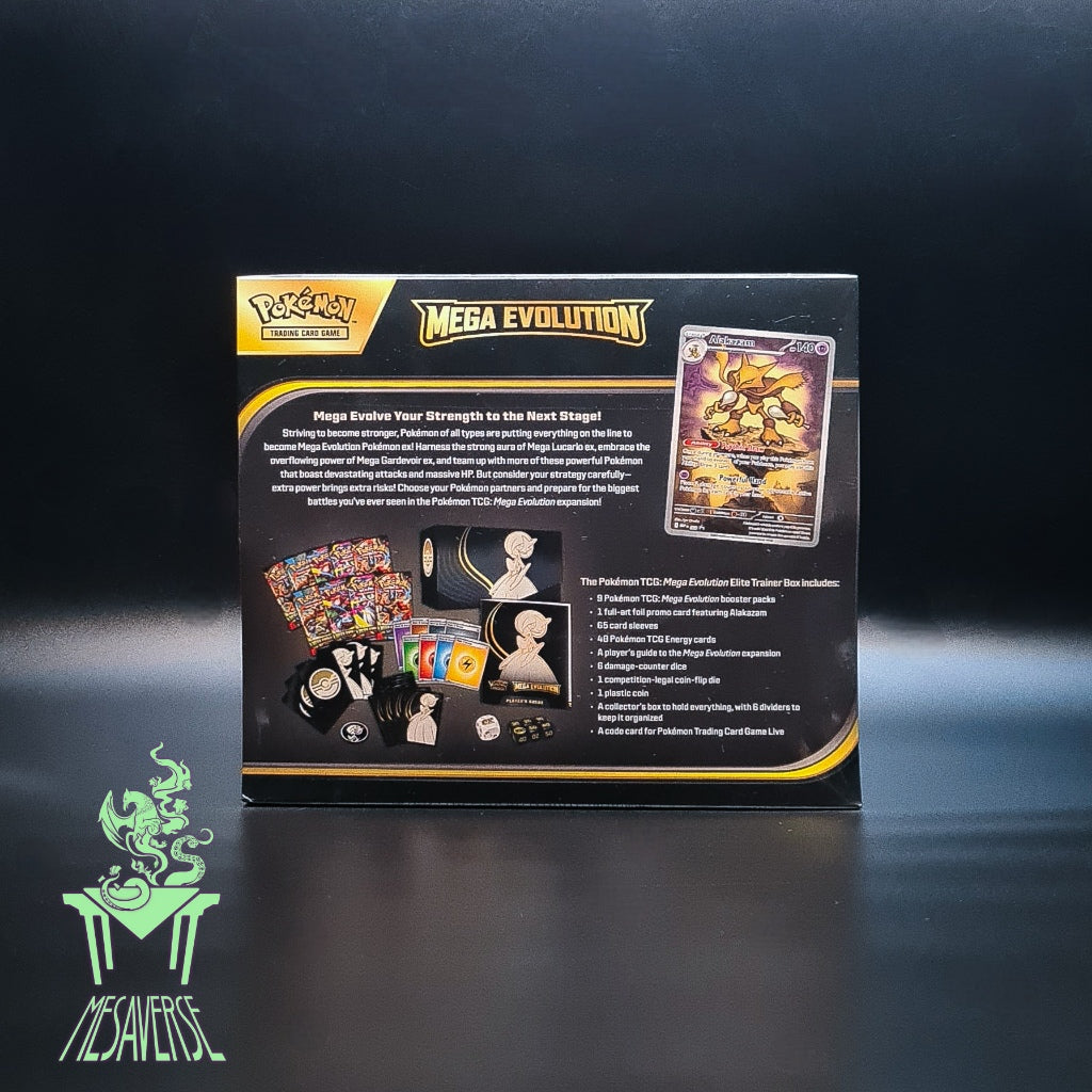[Original] Pokemon TCG: Scarlet & Violet Mega Evolution Elite Trainer ...